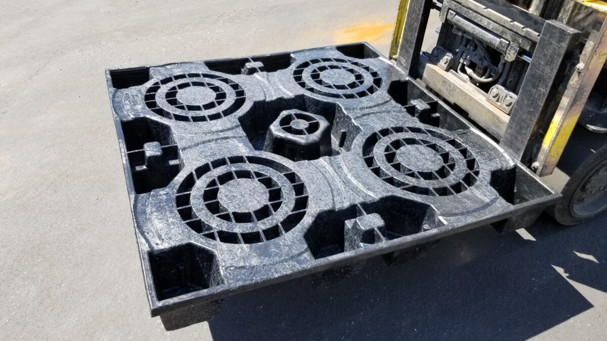 48×48 HD - Nestable Drum Pallet - OCS Products